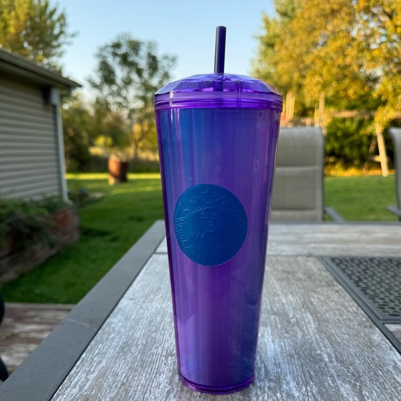 Starbucks | Dining | Starbucks Purple Cold Cup | Poshmark